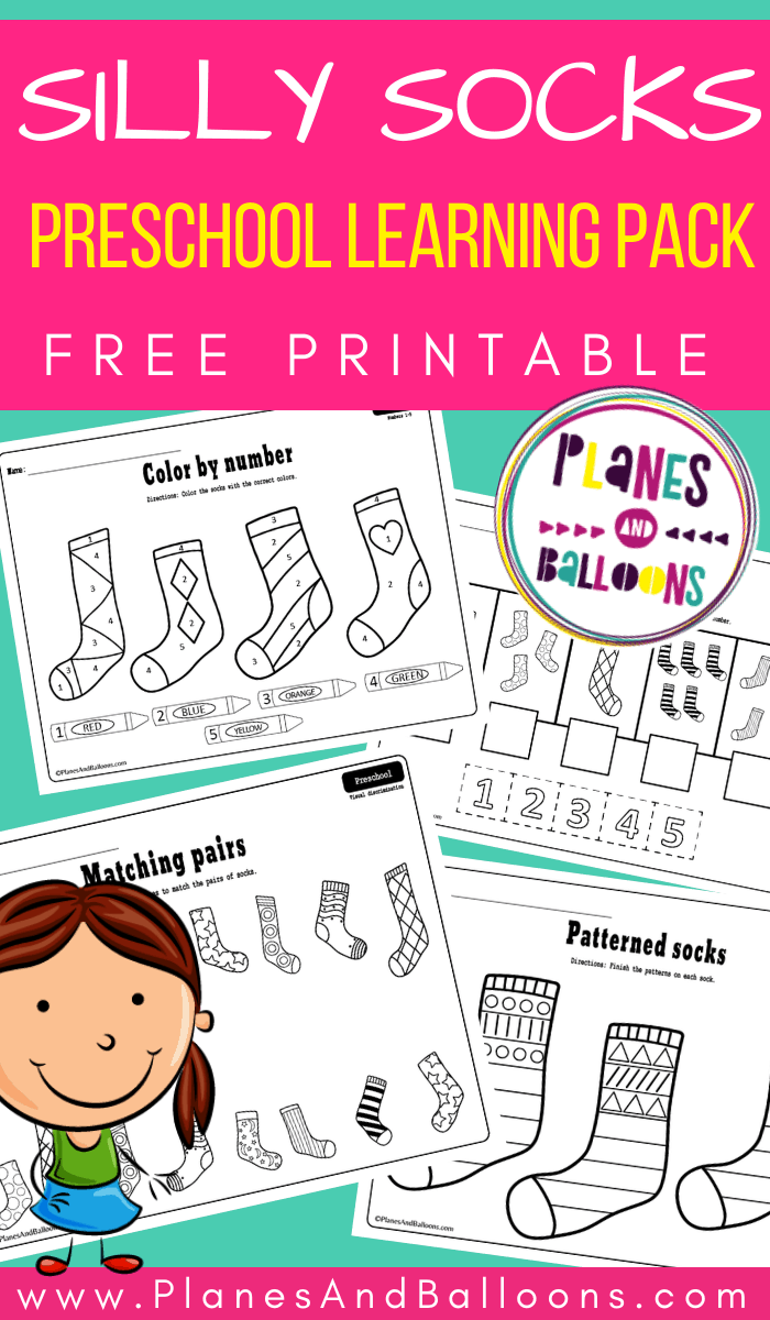 Free printable preschool learning pack - printable bundle