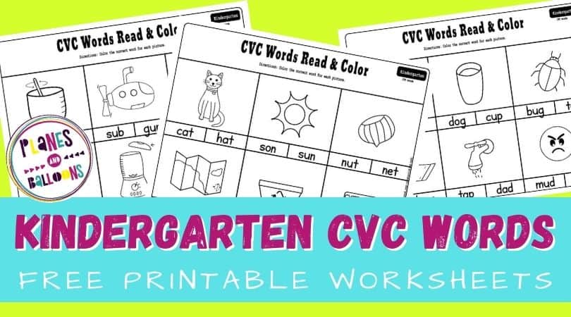Free Cvc Words Worksheets For Kindergarten Smart Cookie